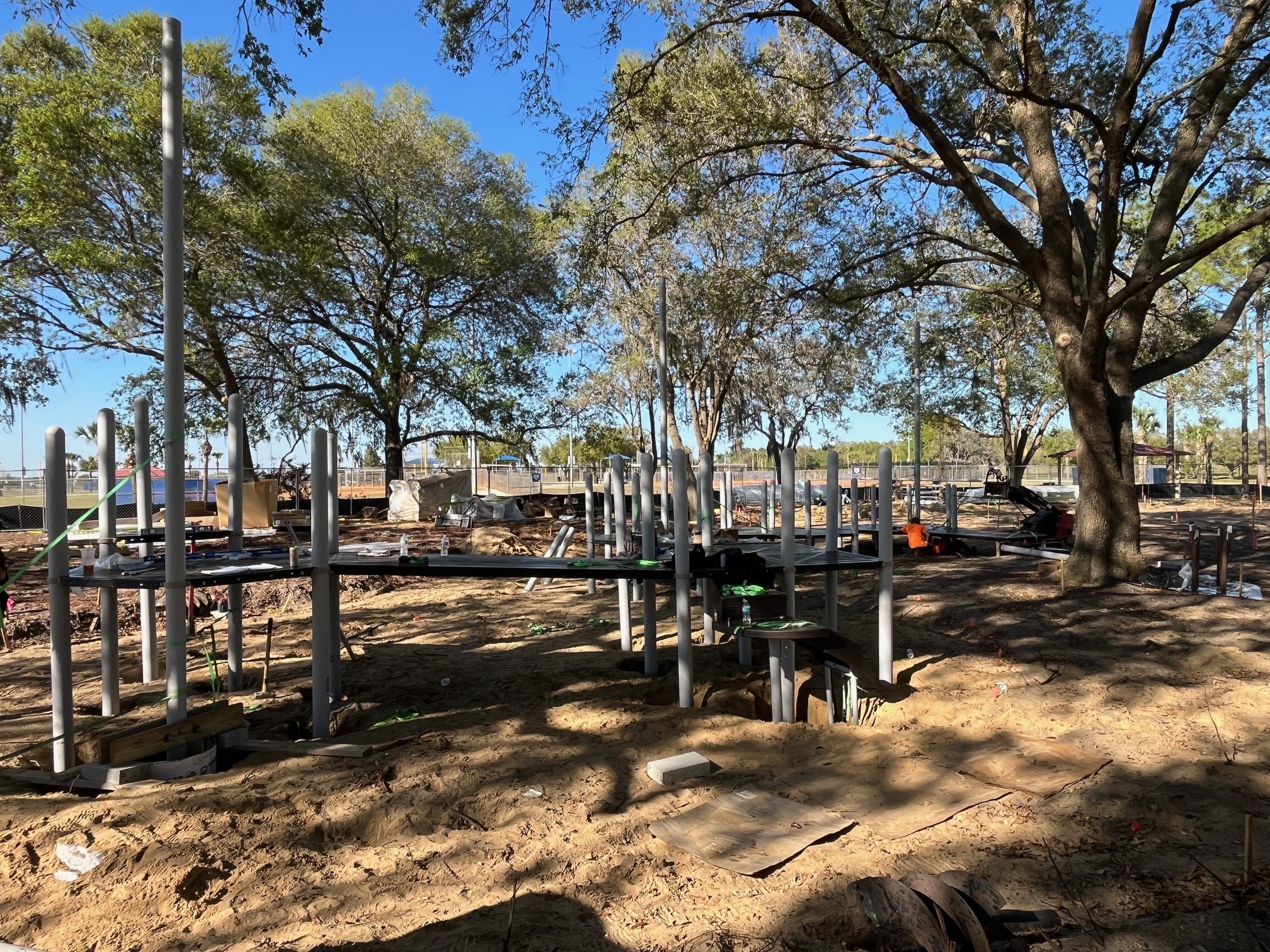 Construction begins on all-inclusive playground