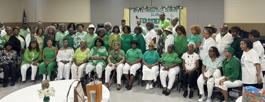 Apopka Progressive Seniors Club celebrates 52 years of founding