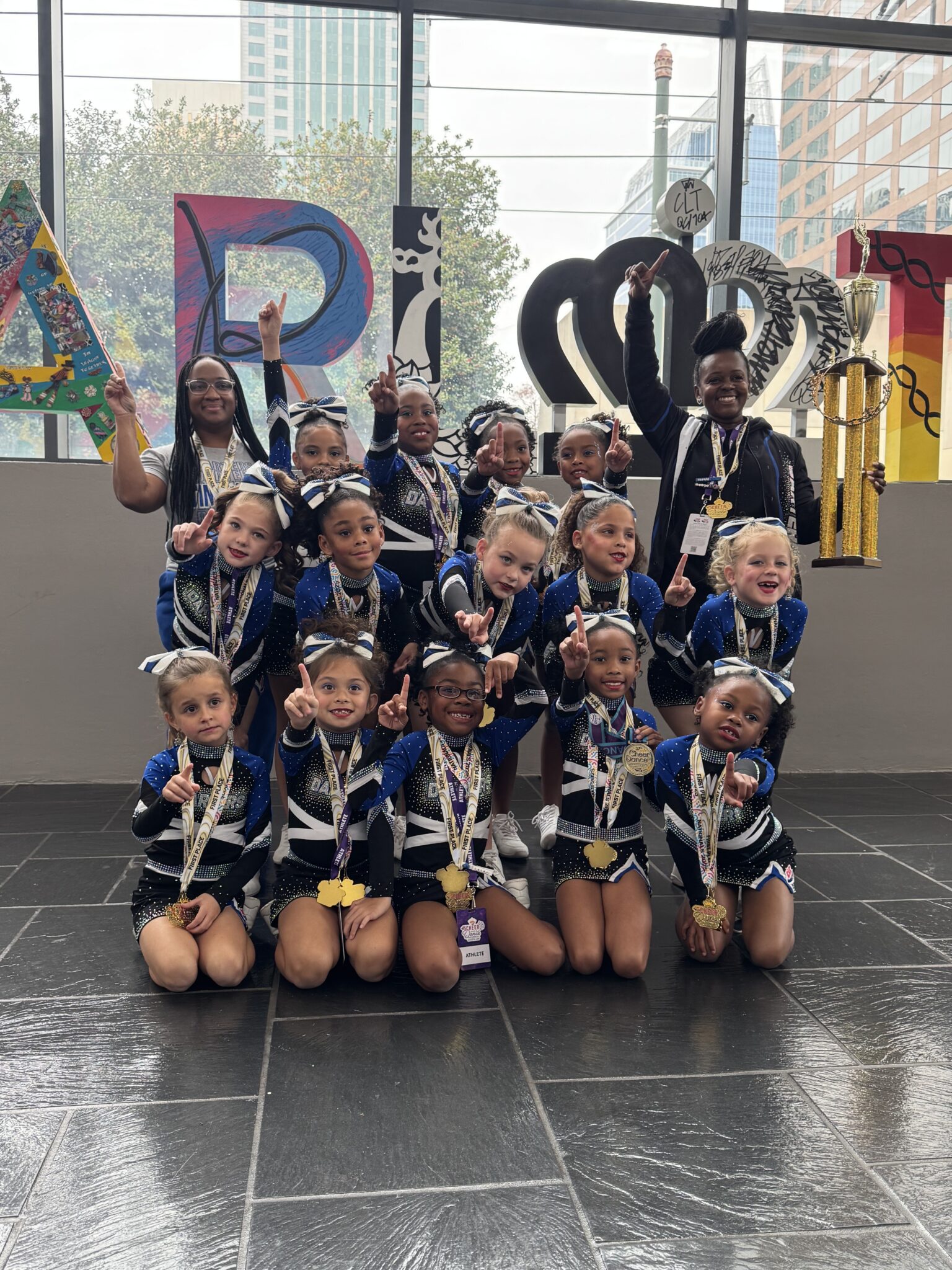 Apopka Tiny Mites Cheer team wins national title