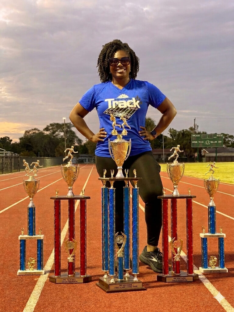 Wolf Lake track wins third straight county title